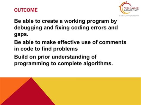 Year 8 Python Part 1 Debugging Ppt