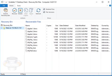 How To Recover Deleted Files From Network Shares Condusivs Undelete