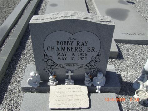 Bobby Ray Chambers 1956 1975 Mémorial Find A Grave