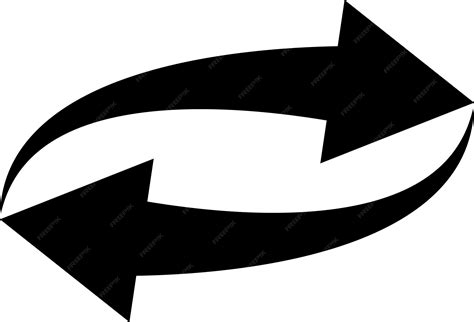 Premium Vector Sign Symbol Update Reload Circular Arrows