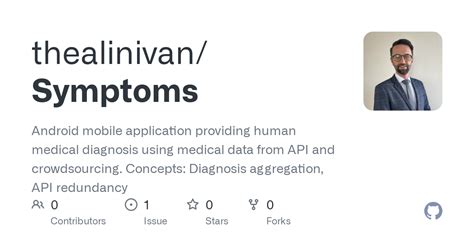 GitHub Thealinivan Symptoms Android Mobile Application Providing Human Medical Diagnosis