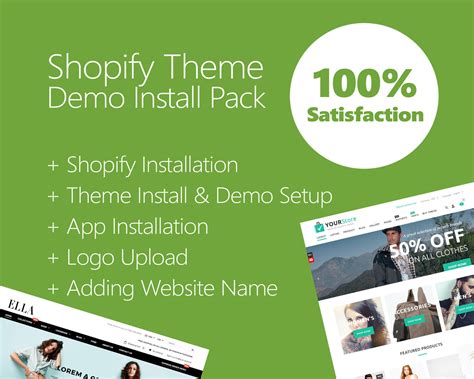 Shopify Theme Install Demo Setup Apps Logo Setup Fastispeed