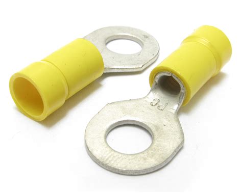 12 10 Awg Ring Terminals 1 4 100 Pieces