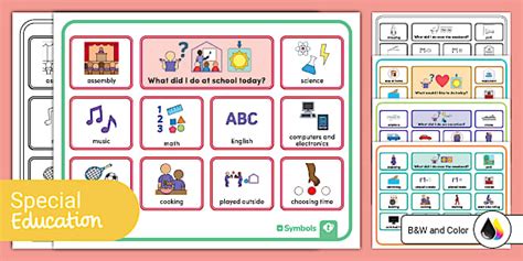 Twinkl Symbols Conversation Boards Pack