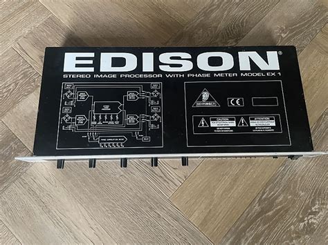Behringer Edison Ex 1 Stereo Image Processor Reverb Uk