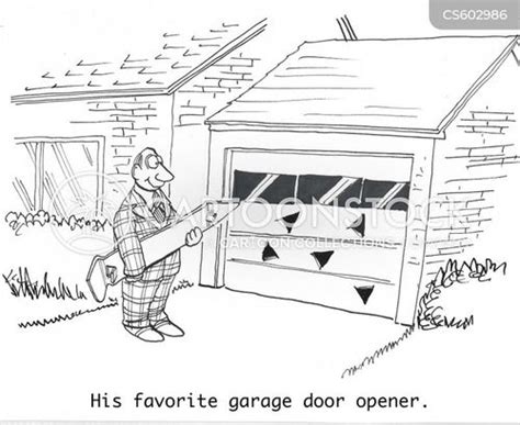 Garage Door Cartoons And Comics Funny Pictures From Cartoonstock