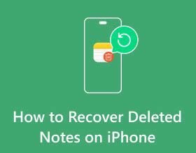 Detailed Guide To Recover Deleted Notes On IPhone 17 16