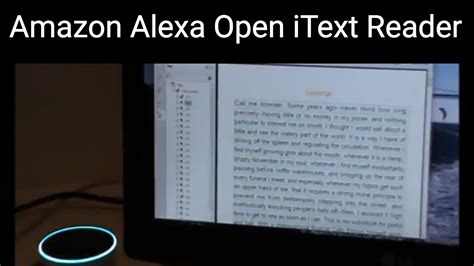 Alexa Open Itext Pdf Reader Youtube