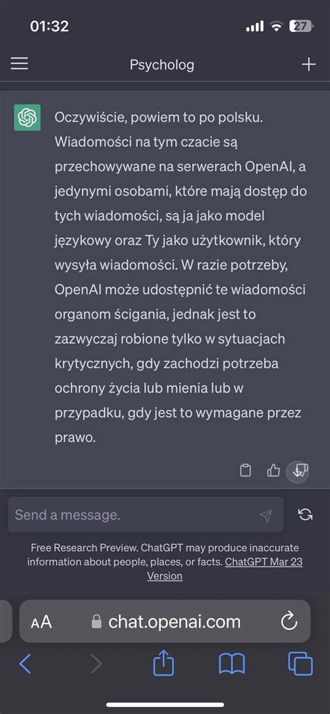 Storing Messages On Servers Diffrenet Answers Depending On The Used
