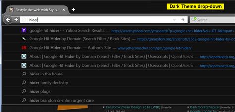 Url Bar Tweaks Remove Visitsearch And Limit Width Userchromecss