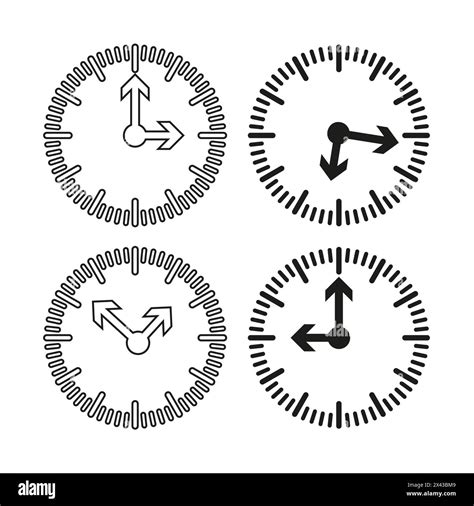 Circular Arrow Diagrams Vector Cycle Process Icons Directional Flow Charts Stock Vector Image