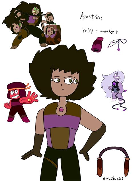My Fan Fusion Of Ruby And Amethyst R Stevenuniverse