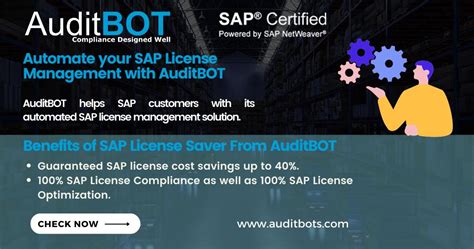 Auditbot On Linkedin Sap Saplicense Licensemanagement Centerofexcellence President…