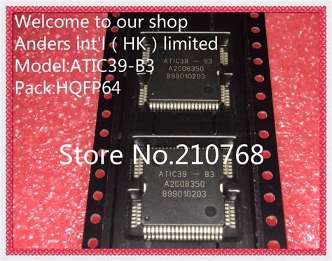10 adet/grup ATIC39 B3 ATIC39 HQFP64|lots and lots of trains dvd|lot ...