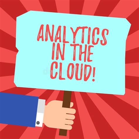 Handwriting Text Analytics In The Cloud Concept Meaning New Modern Online File Storage Systems