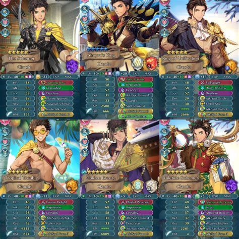 Want To Make A Claude Sd Team Which Claudes Would Be The Best To Use And What Would Good Builds