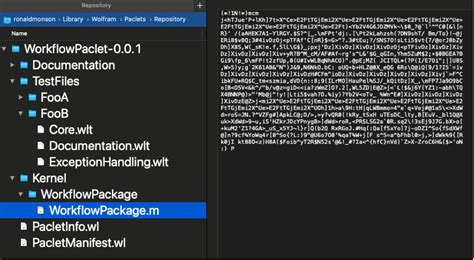 Paclet Workflow—wolfram Language Documentation