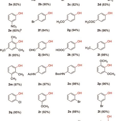 Scope Of Ipso Hydroxylation Chemistry Download Scientific Diagram