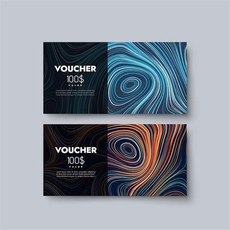 상품권 디자인 Ai 이미지 Freepik에서 무료 다운로드