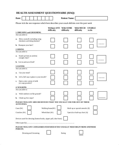 Free 74 Questionnaire Samples In Pdf Word Pages