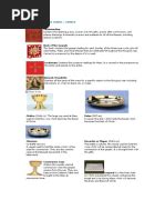 Items Used At Mass Pdf Mass Liturgy Eucharist