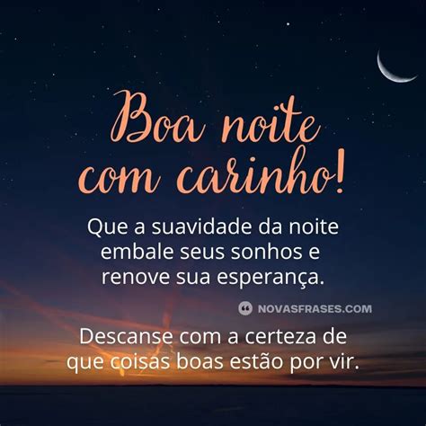 40 Mensagens De Boa Noite Com Carinho