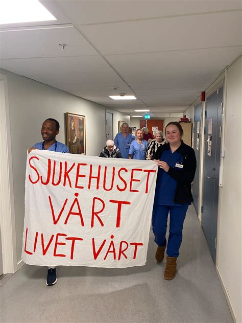 Her Protesterer Dei Mot Kutta Porten No