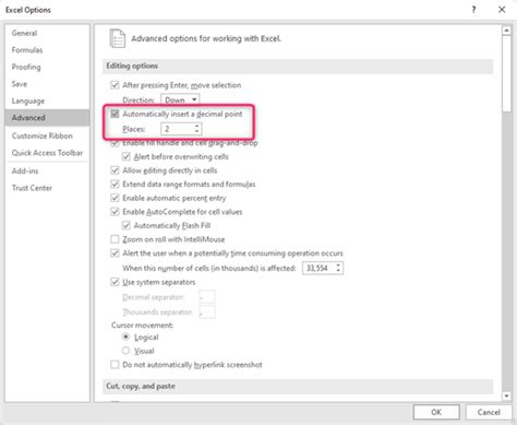 How To Add Decimal Places In An Excel Basic Excel Tutorial