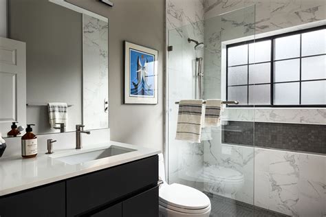 Small Bathroom And Powder Room Remodel Ideas Talmadge Construction