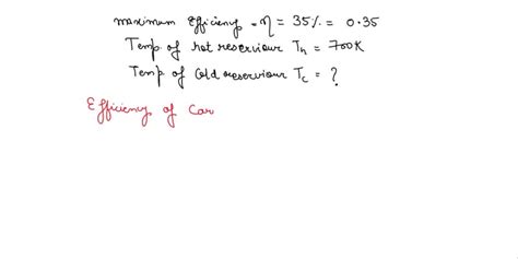 SOLVED Question Points A Heat Engine Having The Maximum Possible Efficiency Has An