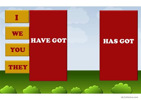 Have Got Has Got General Gramma English Esl Powerpoints
