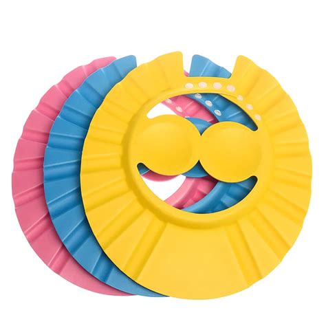 Регулируемый козырек для душа козырек для мытья волос защита от шампуня защита ушей шапка