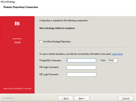 configure telemetry with a remote platform analytics warehouse