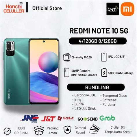 Jual Xiaomi Redmi Note G Gb Gb Garansi Resmi Xiaomi Indonesia Tam Di Seller Honchi
