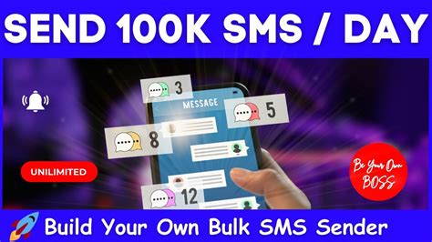 STEP BY STEP Build Your Own Bulk SMS Sender Send Unlimited SMS SMS Marketing YouTube
