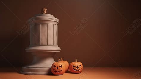 할로윈 장식 기둥 요소가 포함된 3d 모델 및 벡터 배경 3d 배경 3d 요소 배경 요소 배경 이미지 Hd 3d 3d 요소 요소 배경 사진 무료 다운로드
