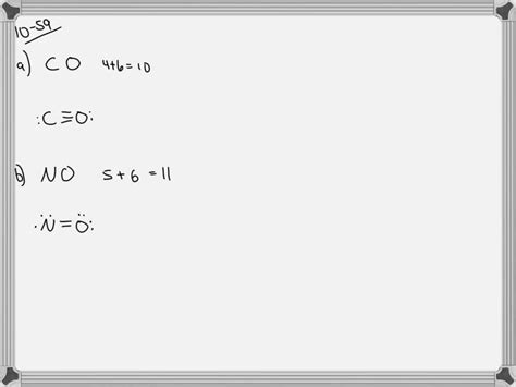 Solved Write The Lewis Structure For Each Molecule These Molecules Do Not Follow The Octet Rule
