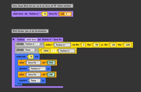 Servo Mit Arduino Ansteuern