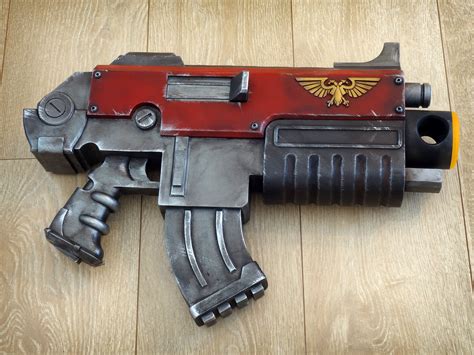 Warhammer 40k Bolter Mark Vb Godwyn Pattern Bolter Cosplay Etsy