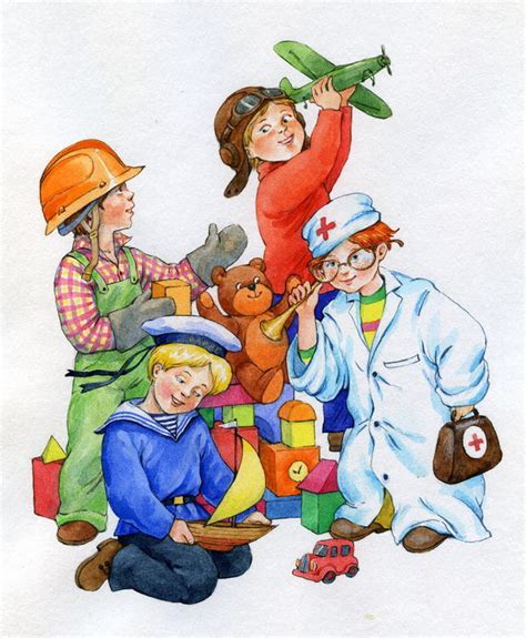 Иллюстрация Маяковский в стиле детский | Illustrators.ru