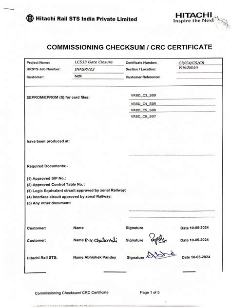 Lc 533 Checksum Crc Pdf