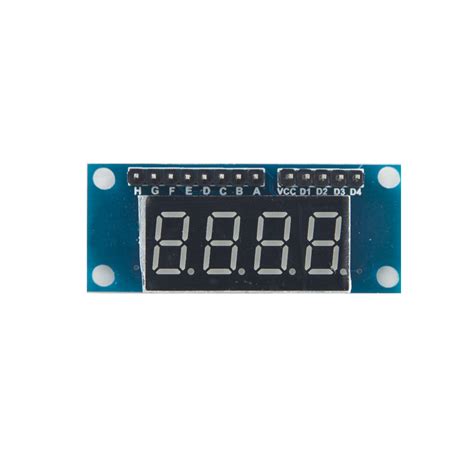 4 bits 7 segment display module for arduino