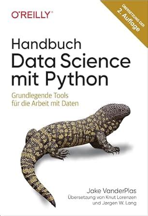 Amazon Com Handbuch Data Science Mit Python 9783960092254 Unknown Author Books