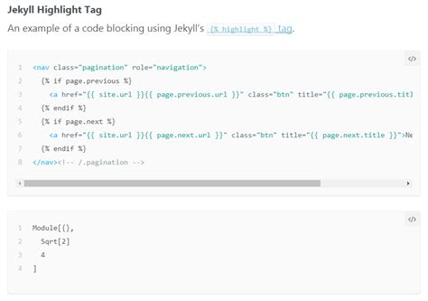 Highlighted Code Block With Line Numbers Shows Too Much Whitespace · Issue 1437 · Mmistakes