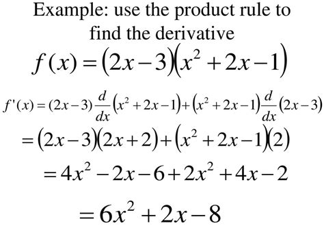 The Product and Quotient rules - ppt download