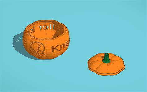 3d Design Halloween Tinkercad
