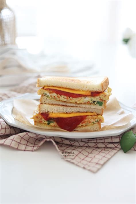 길거리 토스트 레시피 양배추 계란 토스트 만들기 치즈 야채토스트 네이버 블로그