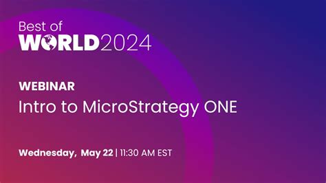 Learn Data Analytics With Microstrategy One Microstrategy Posted On