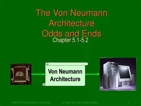 PPT The Von Neumann Architecture Odds And Ends PowerPoint Presentation ID 723033