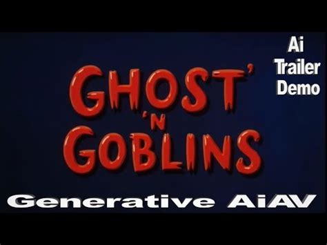 Ghost N Goblins Trailer Demo Generative Ai Short 2025 Youtube